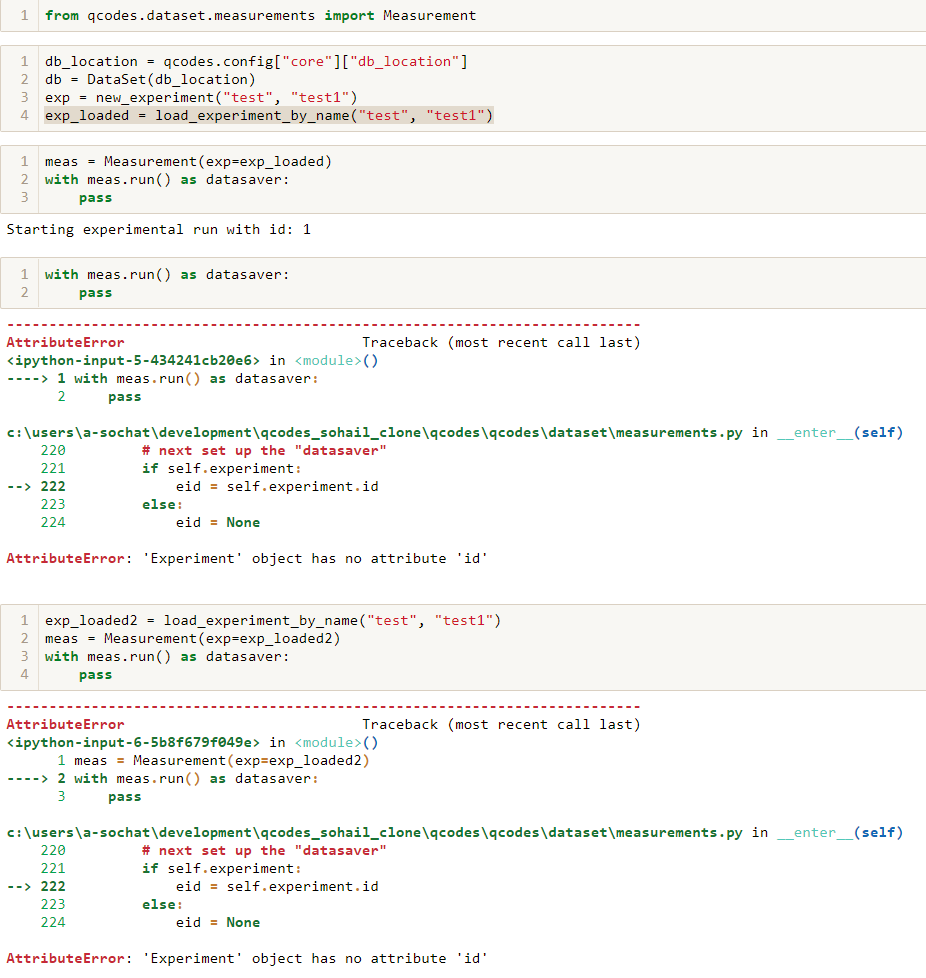 Bug: experiment id not properly attributed when calling the load_experiment_by_name method ...