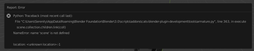 Tried to convert a vrm file into fbx with blender so i can get it into ...