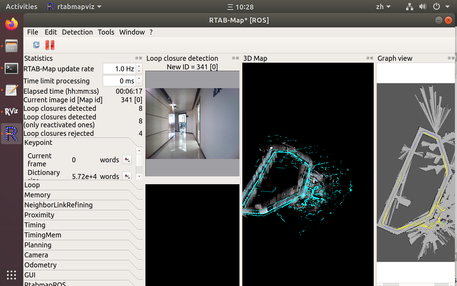 Broken tf_tree in the " Orbbec Astra mini s + Odometry + 2D laser" mode · Issue #890 · introlab ...