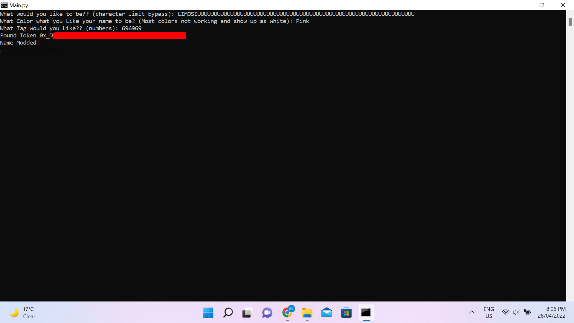 GitHub - hypersxx/DISCORD-L00RD: This mods your username by making it ...
