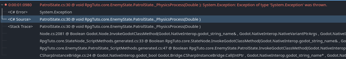Make errors in console output clickable · Issue #107 · JetBrains/godot-support · GitHub