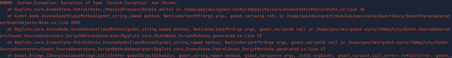 Make Errors In Console Output Clickable · Issue 107 · Jetbrainsgodot Support · Github