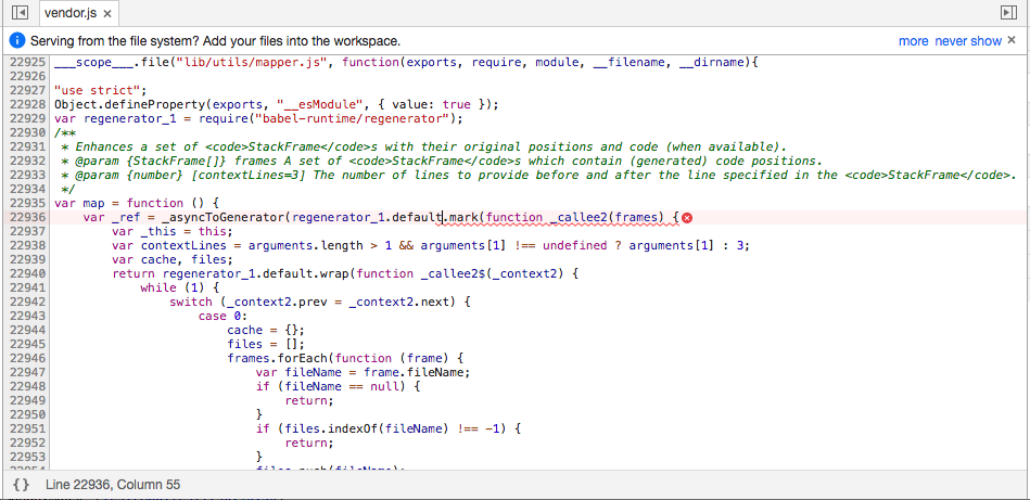 Compatibility issue with babel-runtime generators · Issue #748 · fuse ...