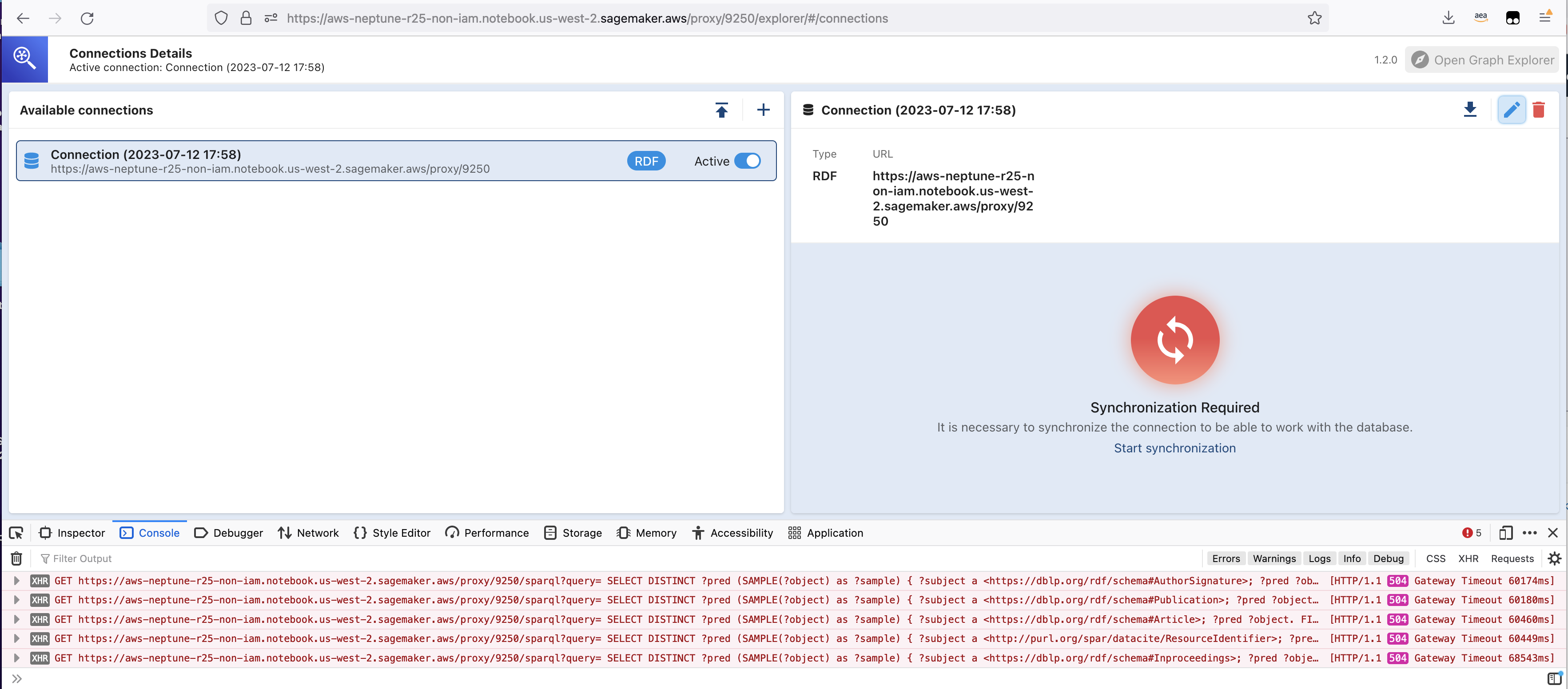 Bug Sychronization Fails For Large Rdf Dataset · Issue 133 · Awsgraph Explorer · Github