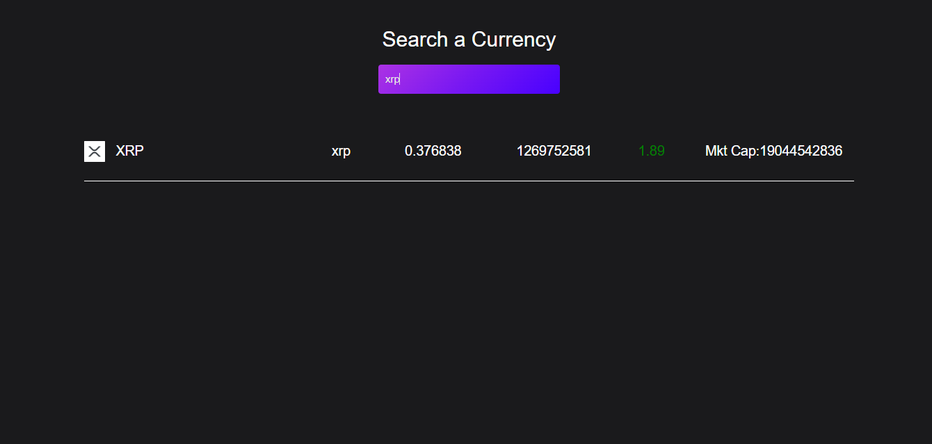 GitHub - barbarosihtiyar/CryptoCurrency-React: In the Crypto Money web application, users can ...