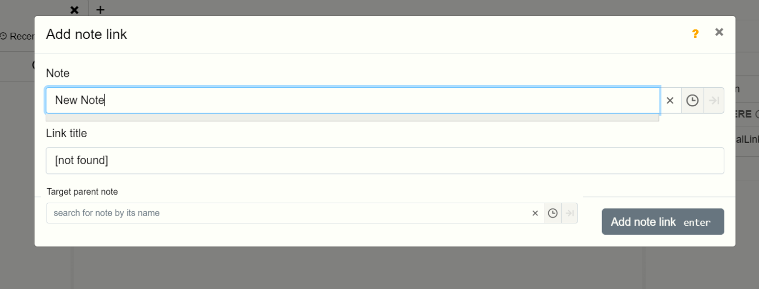 Create note from attribute relation · Issue #939 · zadam/trilium · GitHub