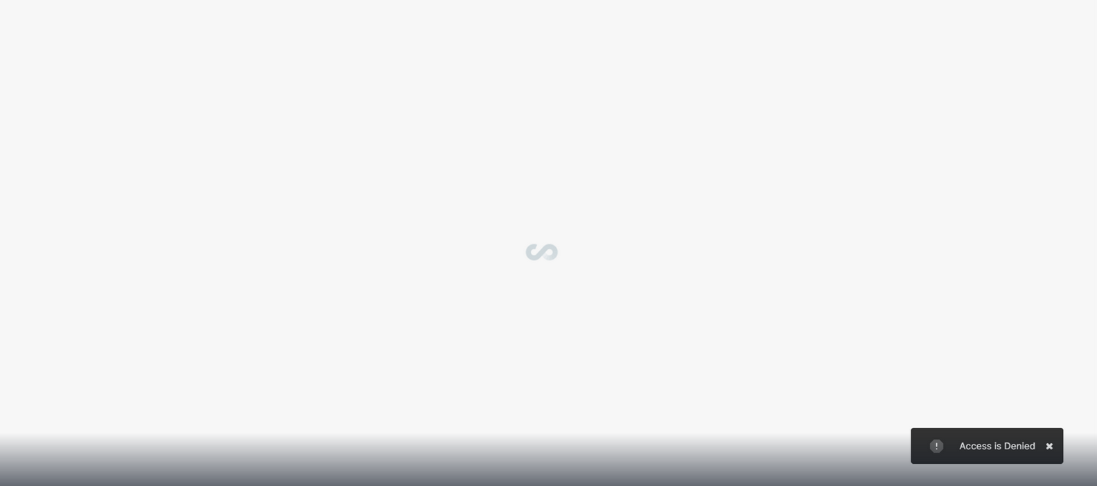 UI Issue - Access Denied error pops up on initial load even for admin user. · Issue #19884 ...