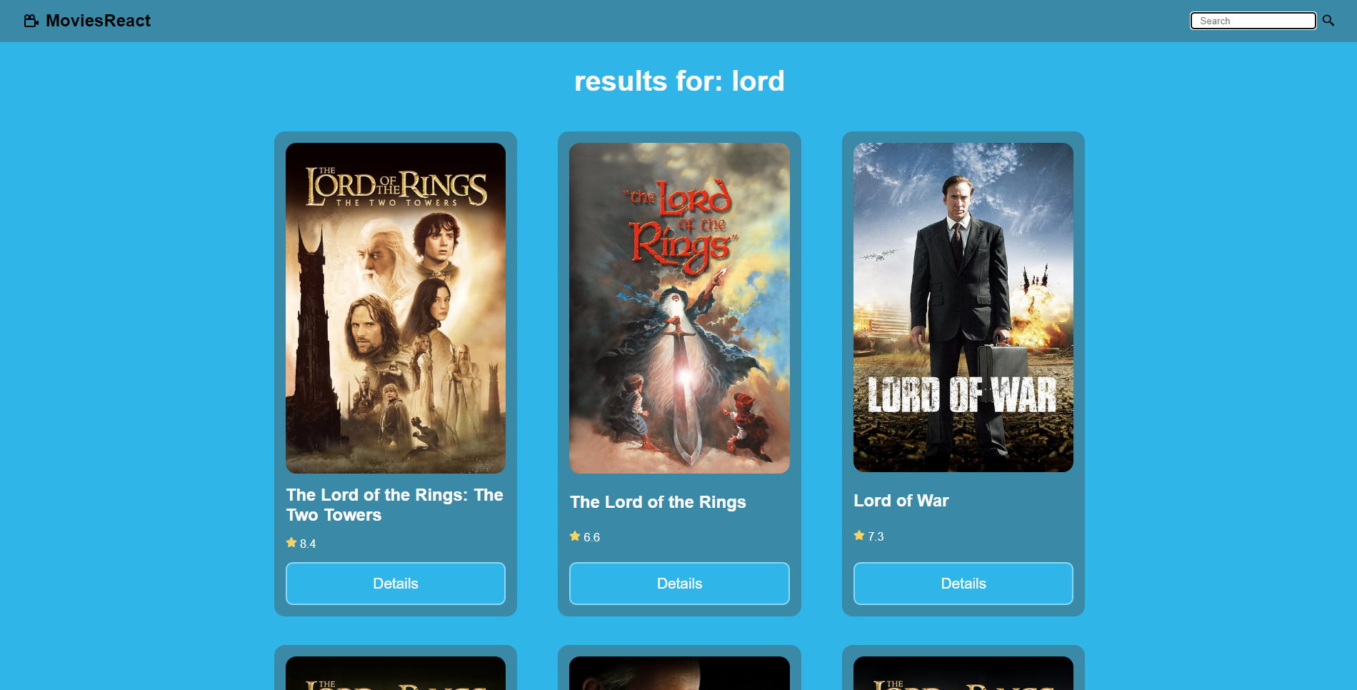 GitHub - AllisonSilveiraDev/MoviesReact