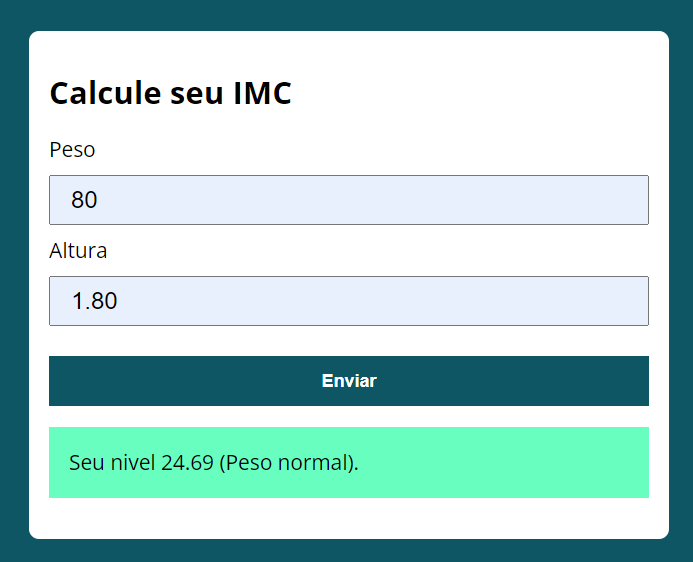 GitHub - AllisonSilveiraDev/CalculadoraIMC