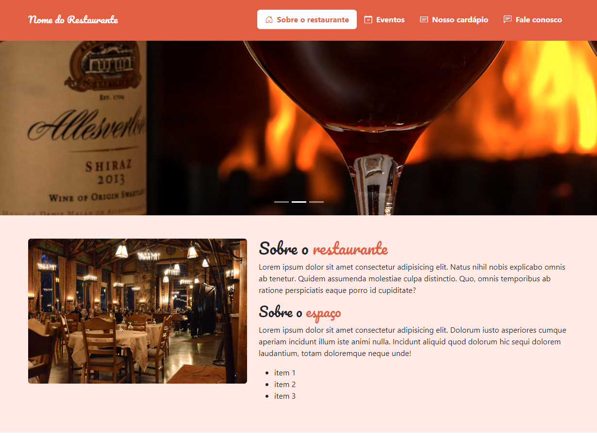 GitHub - AllisonSilveiraDev/restaurante-bootstrap