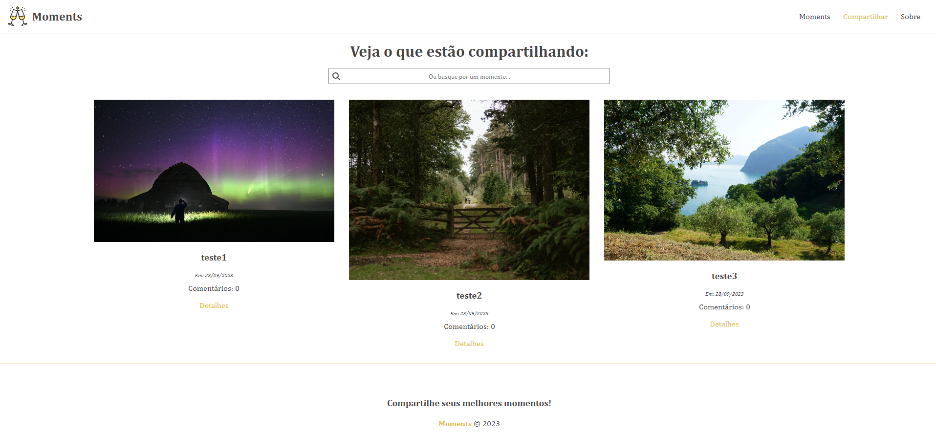 GitHub - AllisonSilveiraDev/App-Moments