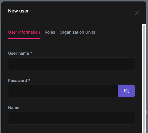 Re-use the Generate Random Password button on the Create User dialog · Issue #16860 ...