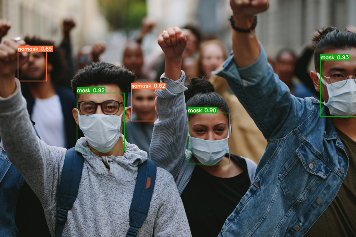 GitHub - akshaysanil/maskDetection-yolov7: Mainly for detecting persons which they wear a mask ...