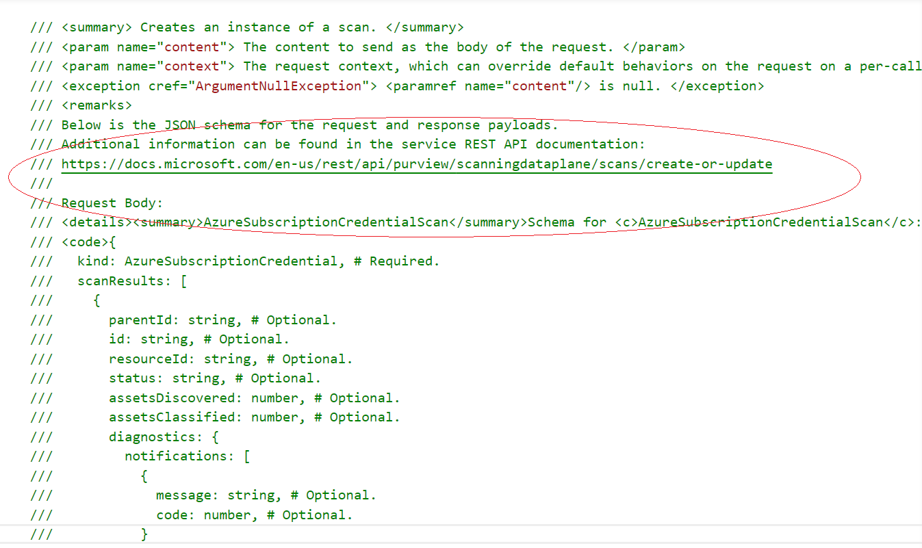 Support `externalDocs.url` from swagger · Issue #2384 · Azure/autorest.csharp · GitHub