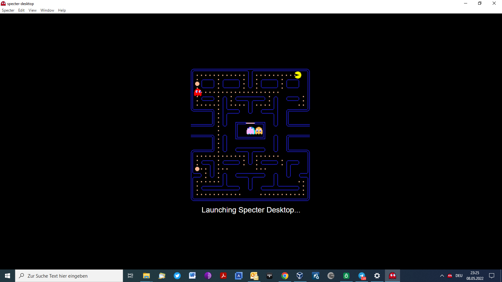 Stuck on "Launching Specter-Desktop" Win 10 Pro · Issue #1910 · cryptoadvance/specter-desktop ...