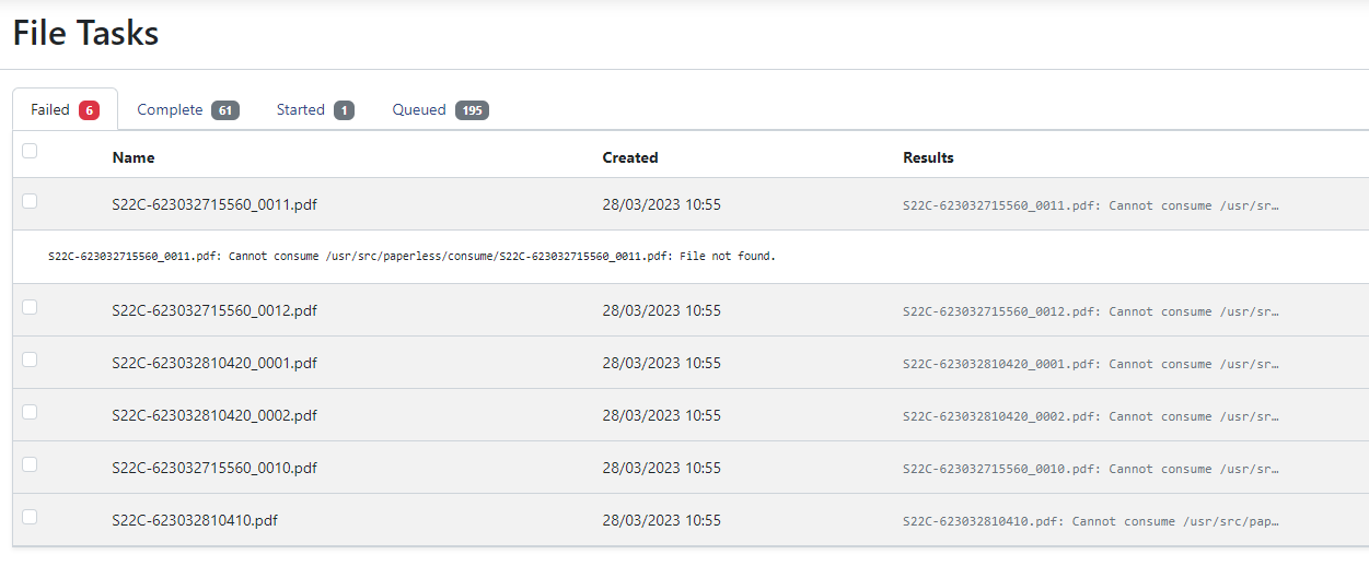 [BUG] Use MariaDB Protokoll: [ERROR] [paperless.handlers] Creating PaperlessTask failed: (2006 ...