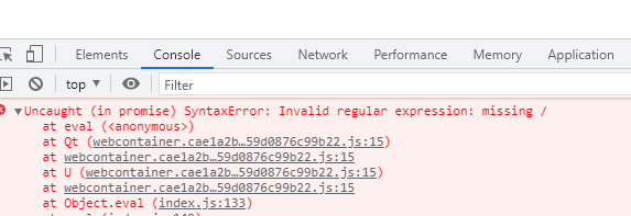 regex issue · Issue #1578 · stackblitz/core · GitHub
