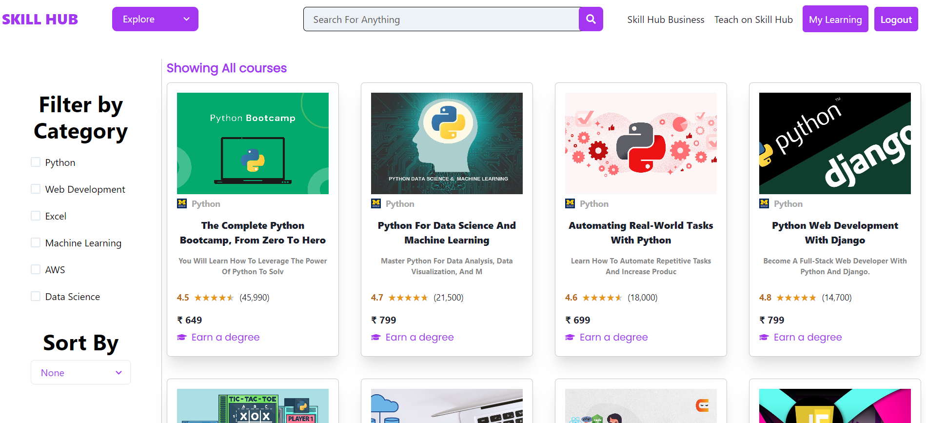 GitHub - Ak-nut-47/Skill-Hub: Skill Hub, the ultimate destination for diverse and comprehensive ...