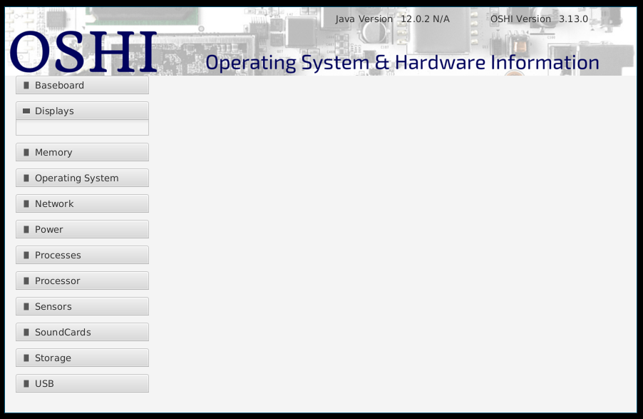 GUI based oshi · Issue #807 · oshi/oshi · GitHub
