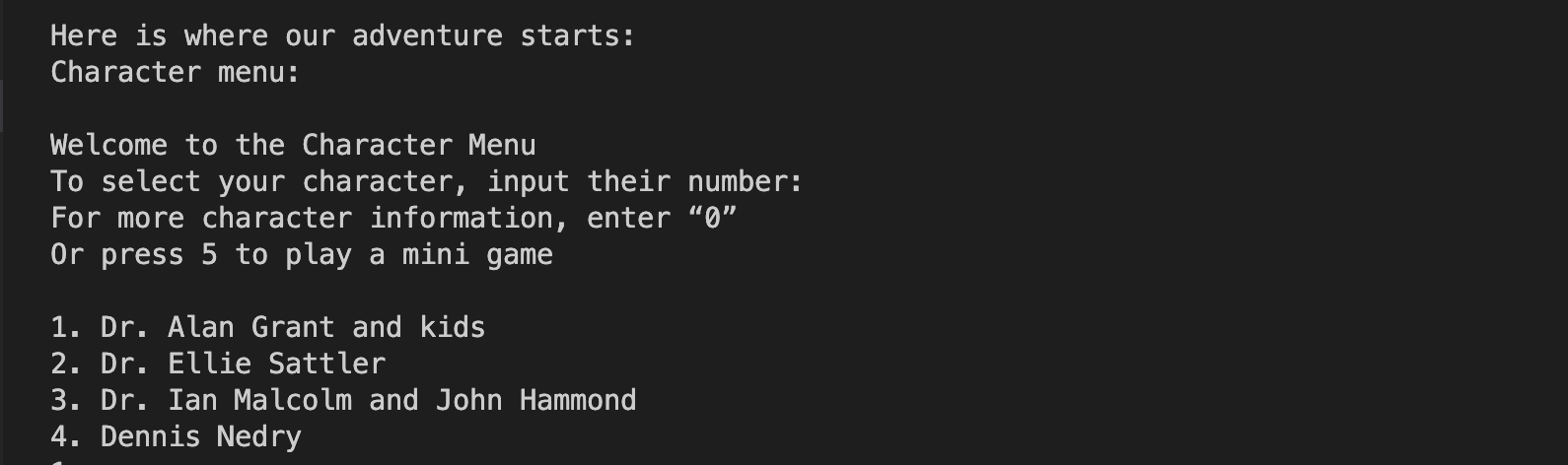 GitHub - Andrew-Bremond/Jurassic-Park-Game