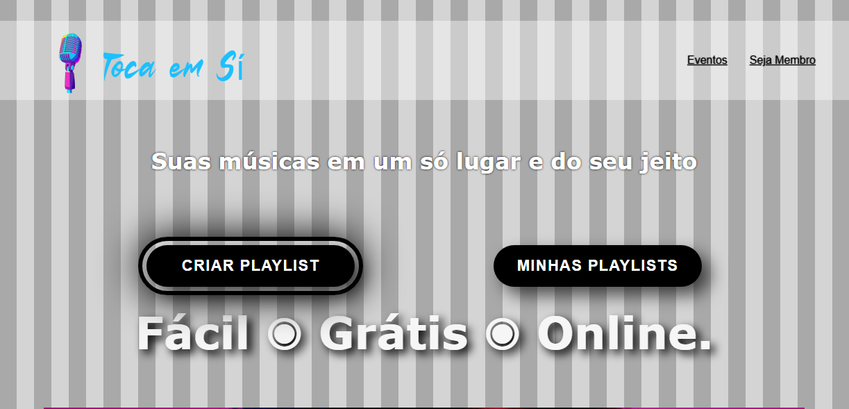 GitHub - laisrm/toca-em-si: ♪ Playlists