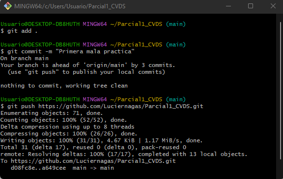 GitHub - Luciernagas/Parcial1_CVDS