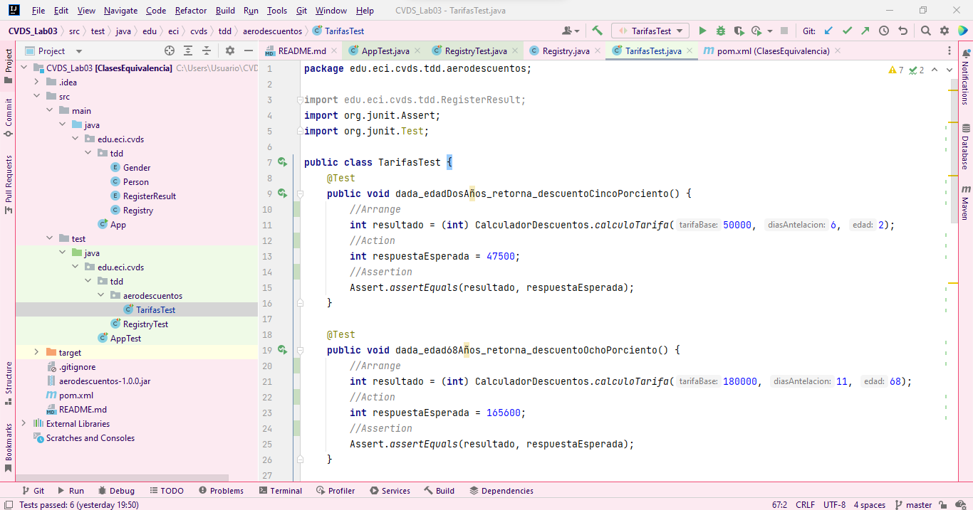 GitHub - Luciernagas/CVDS_Lab03