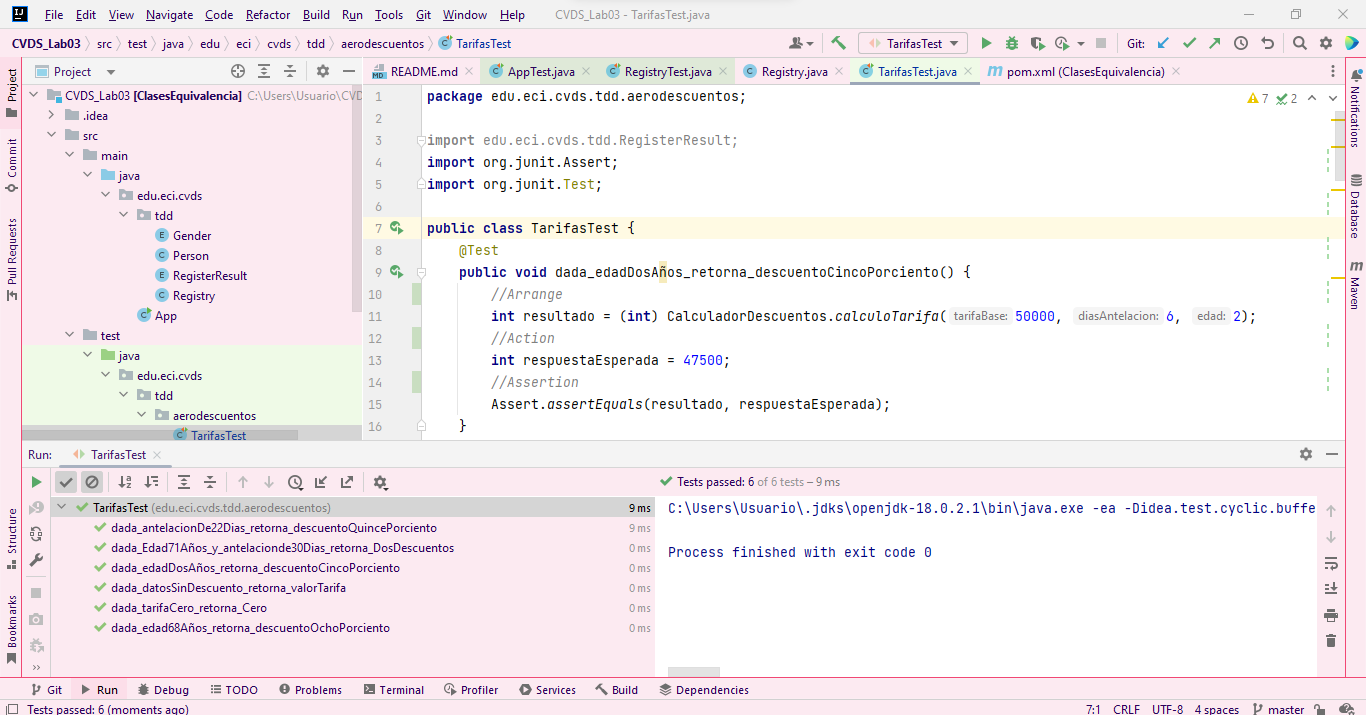 GitHub - Luciernagas/CVDS_Lab03