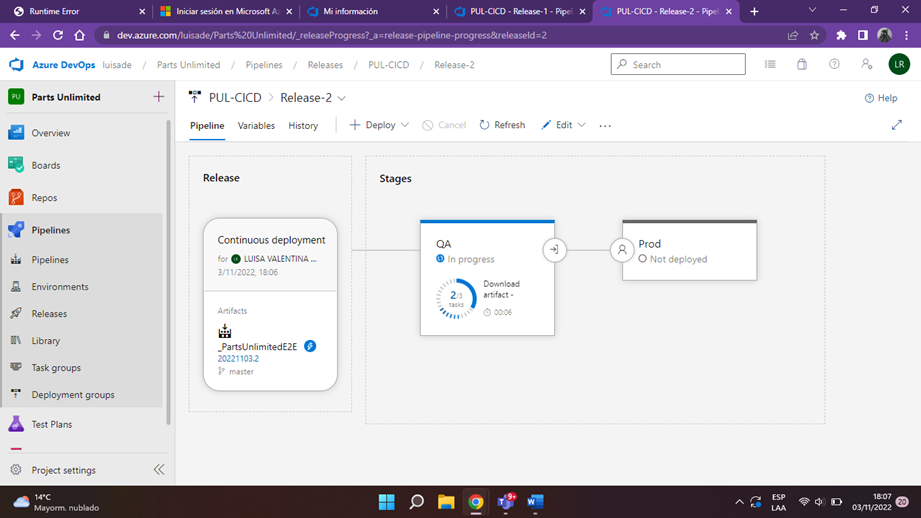 GitHub - Luciernagas/CVDS_Lab06