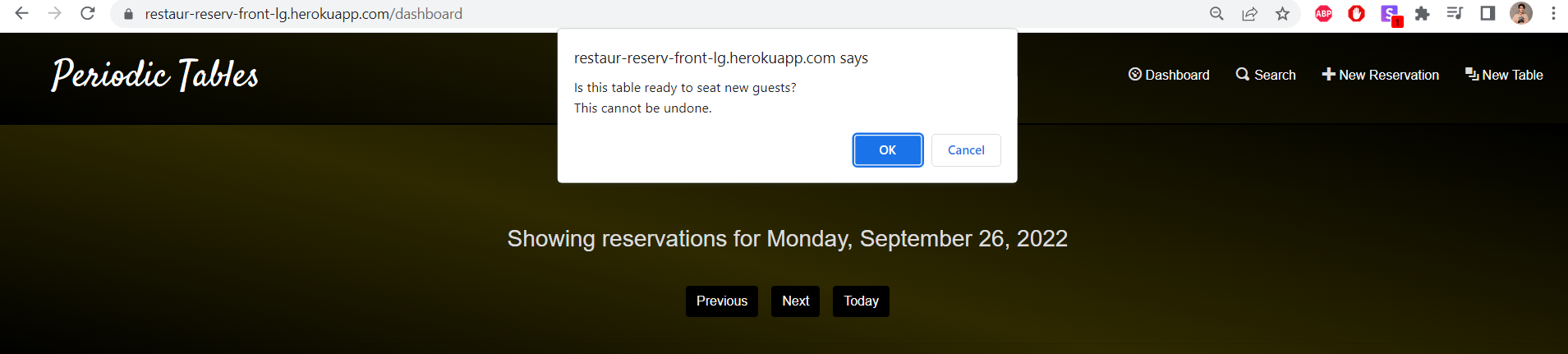 GitHub - LevGordon/Restaurant-Reservation-app: Manage an influx of guests by seating, adding and ...