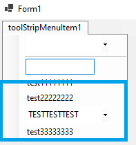 [Multi-Monitor][PerMonitorV2]ToolStripTextBox and ToolStripComBoBox in ...