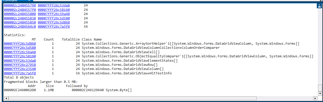 DataGridView and its elements accessible objects are leaking in memory · Issue #7347 · dotnet ...