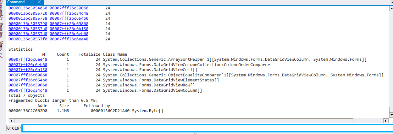 DataGridView and its elements accessible objects are leaking in memory ...