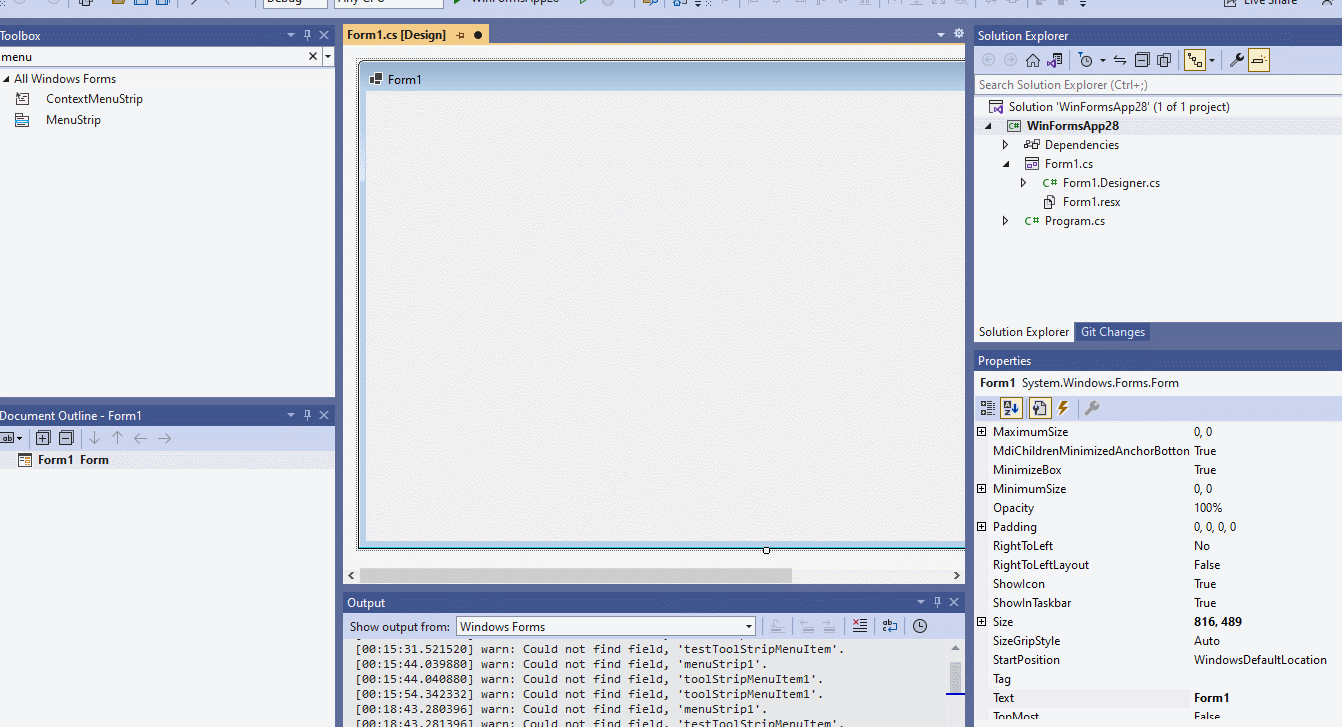 Error in Menustrip's shortcutkey property · Issue #8456 · dotnet ...
