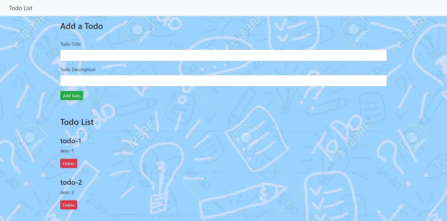 GitHub - SamarthHChinivar/todo-react: Todo list using React-JS, which is device-specific ...