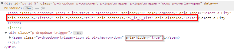 SelectOneMenu: ARIA compliance · Issue #9279 · primefaces/primefaces · GitHub