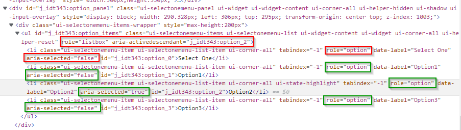 SelectOneMenu: ARIA compliance · Issue #9279 · primefaces/primefaces · GitHub