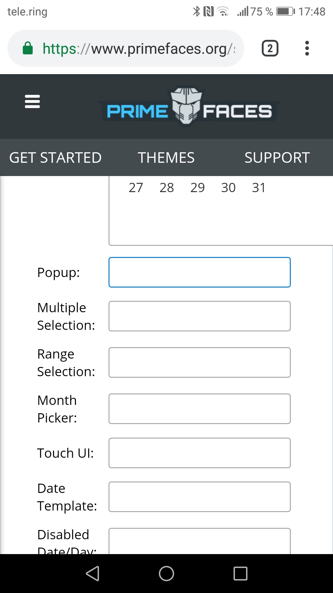DatePicker: calendar-popup does not work with iOS 12.1.1 (Safari) and Android 8 (Chrome 71 ...