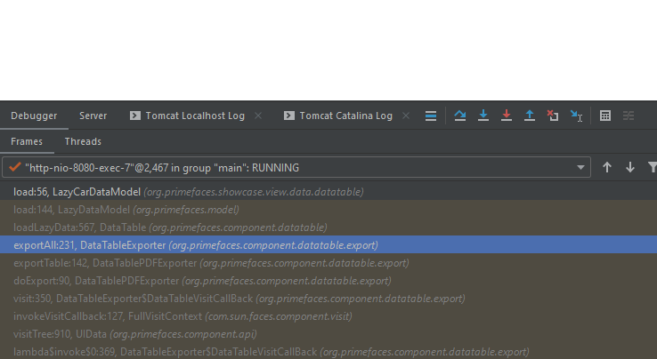DataExporter calls load method twice on lazy DataTables · Issue #1151 · primefaces/primefaces ...