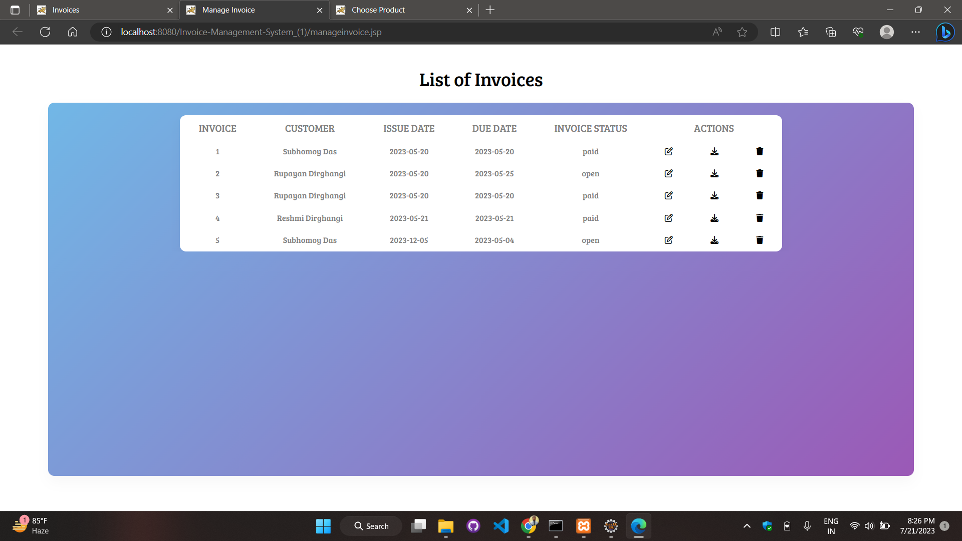 GitHub - Subhomoy21/Invoice-Management-System