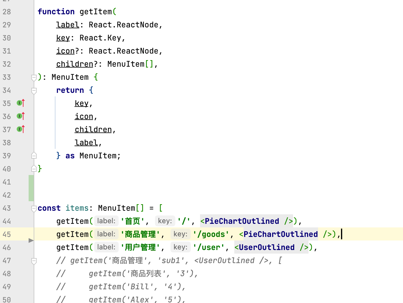 Menu导航菜单 希望在 onSelect， onClick 里获取传入的item的 label， 目前只能获取到key · Issue #36338 · ant-design/ant ...
