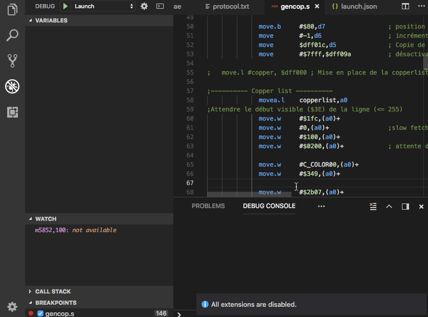 Remote debugging of code running in UAE - English Amiga Board