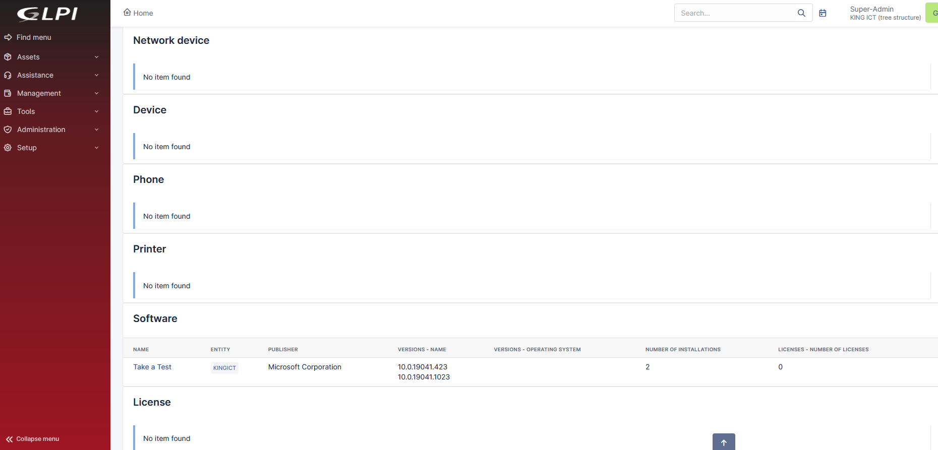Global Search Results And Options · Issue 13584 · Glpi Project Glpi