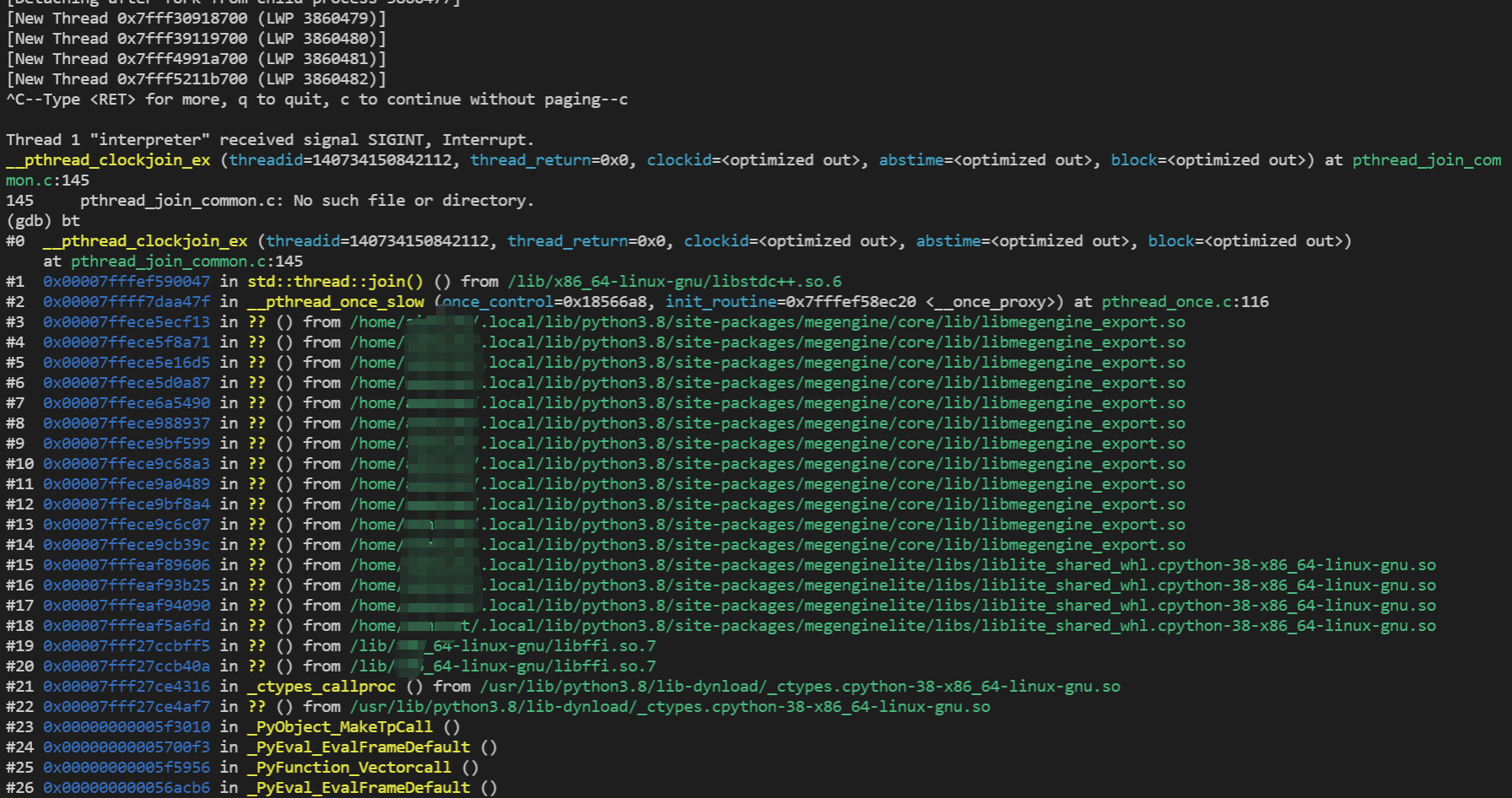 Hang on std::call_once when loading model with GPU which may due to a bug in stdlibc++ · Issue ...