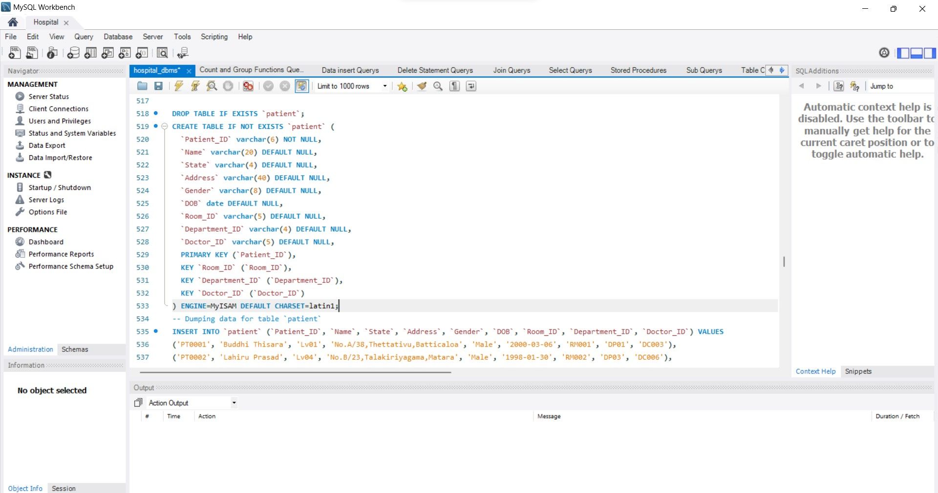 GitHub - PrageethMSiriwardhana/Hospital-Management-System