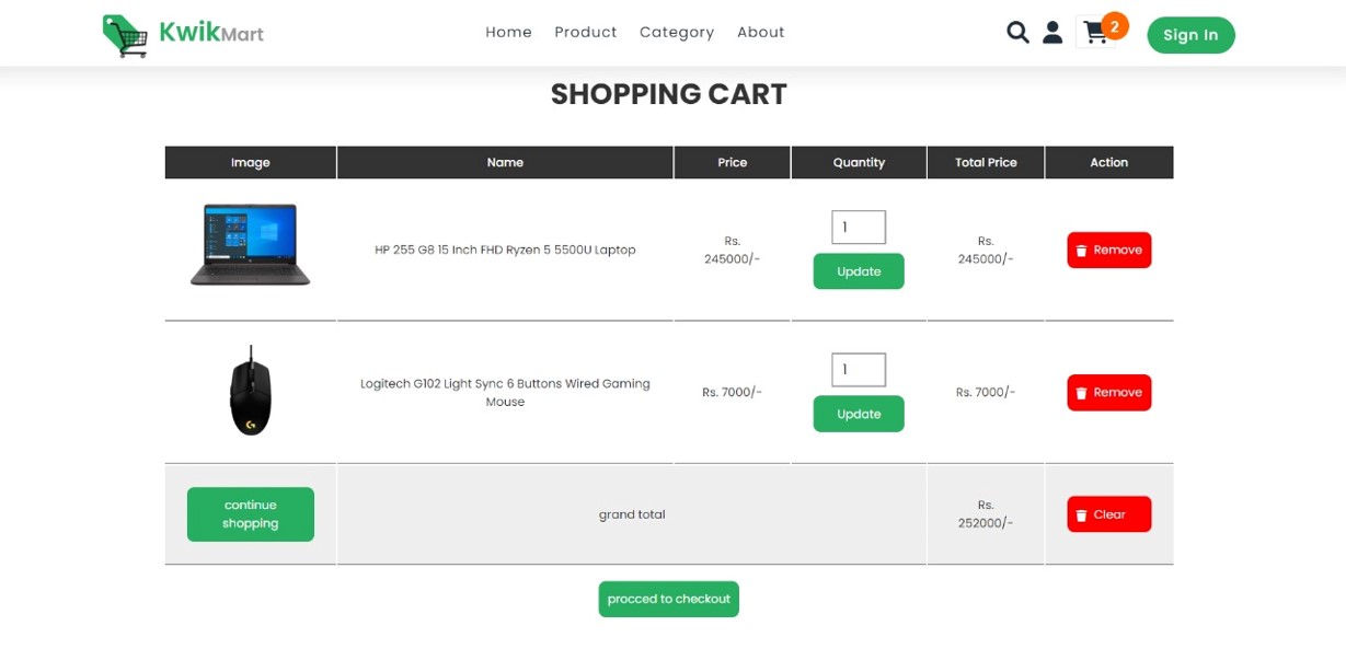 GitHub - Lahiru-LK/KwikMart-v-2.0-Store-website