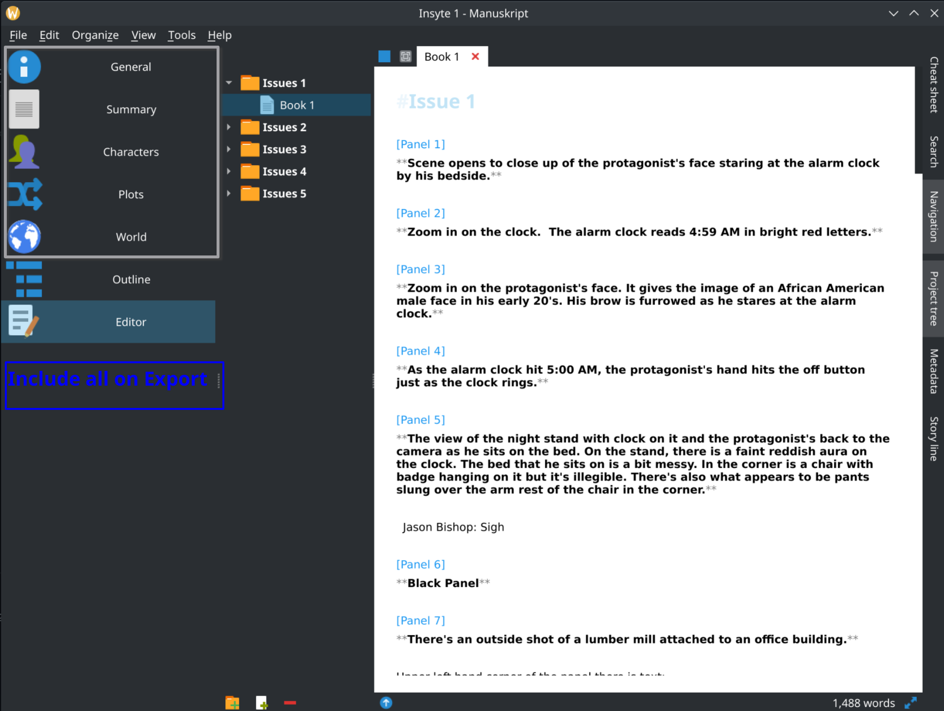 [Feature Request] Full Compile Export · Issue #1034 · olivierkes/manuskript · GitHub