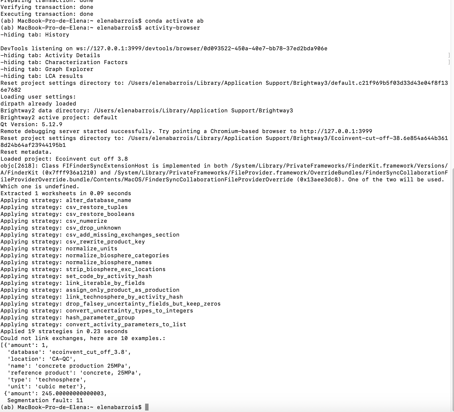 Excel database import problem / Problème importation base de données en excel · Issue #778 · LCA ...