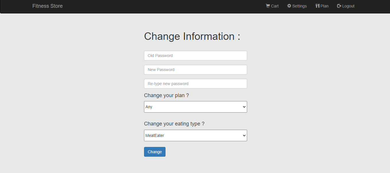 GitHub - Jayybee21/PHP-FitnessWebsite-repo: Simple PHP project for people to choose a diet plan ...