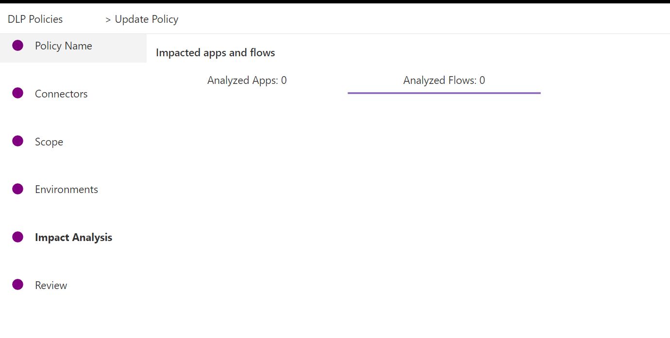 [CoE Starter Kit - BUG] DLP Editor V2 - Impact analysis always empty · Issue #5555 · microsoft ...